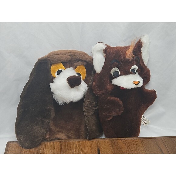 Disney | Toys | Adorable Disney The Fox And The Hound Plush Hand ...